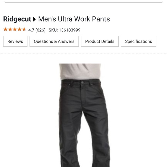 Ridgecut | Jeans | Ridge Cut Toughwear Work Pants | Poshmark